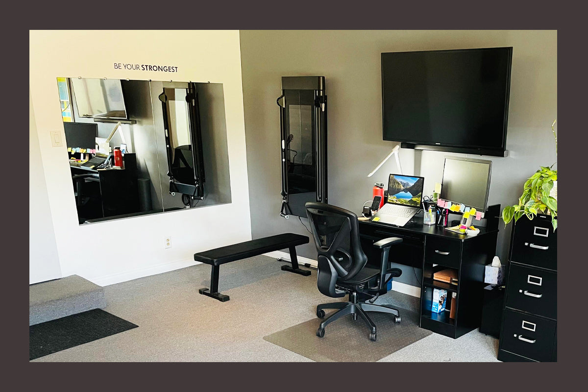 Small Home Gym Office Room How To Build A Home Gym In An Office